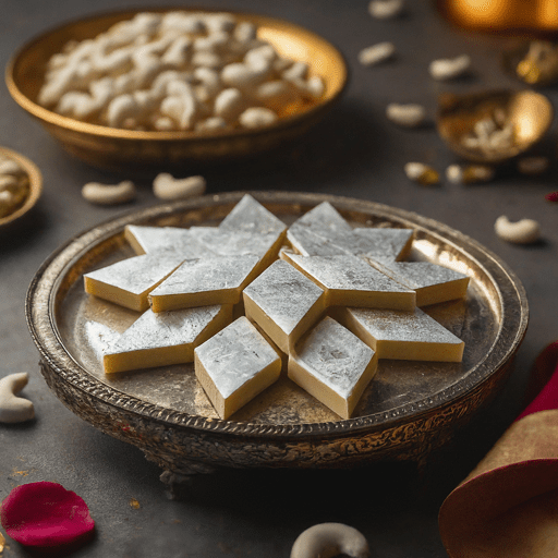 kaju barfi [400 grams] - 31-32 pieces – Ganguram Sweets
